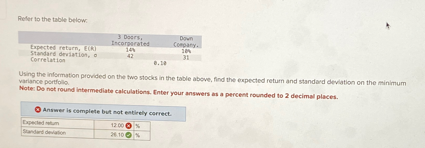 Solved Refer to the table below:Using the information | Chegg.com