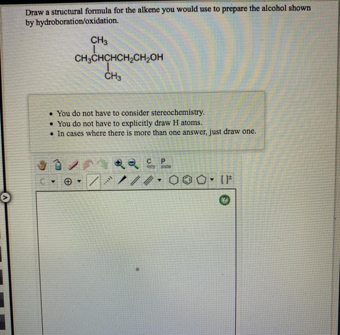 Solved Draw a structural formula for the product formed upon | Chegg.com