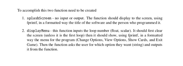 Problem 7: Skeleton for Software (3pt] The goal of | Chegg.com