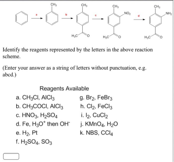 Solved CH3 CH3 CH3 CHE NO2 NH2 H3C HEC H3C Identify the | Chegg.com