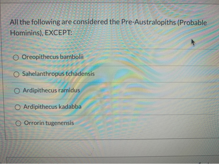 Solved Which of the following is a trait that distinguishes | Chegg.com