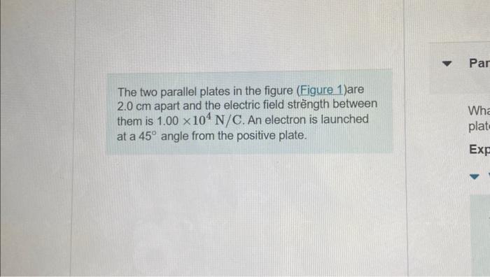 Solved What is the maximum initial speed v0 the electron can | Chegg.com