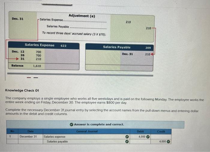 Solved Knowledge Check 01 The company employs a single | Chegg.com
