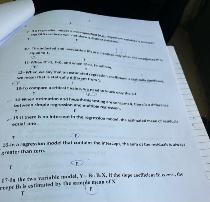 Solved 3- Multicollinearity is harmless if the objective of | Chegg.com