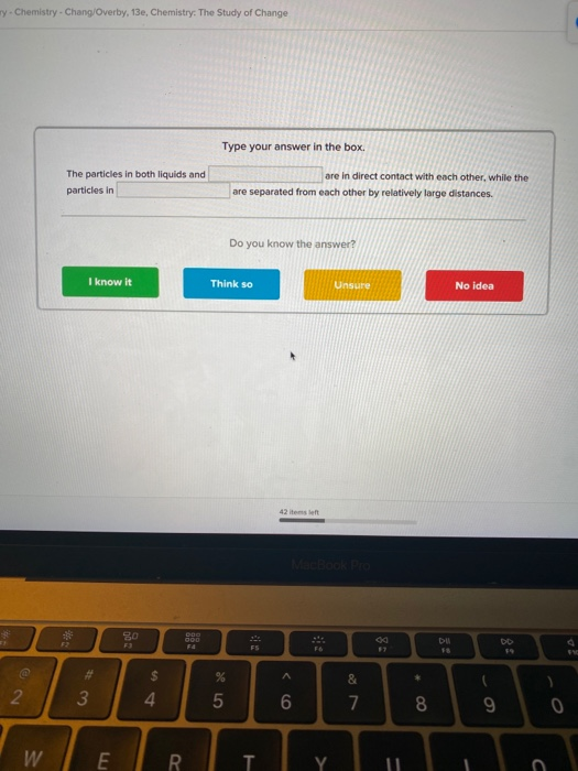 Solved ty - Chemistry - Chang/Overby, 13e, Chemistry: The | Chegg.com