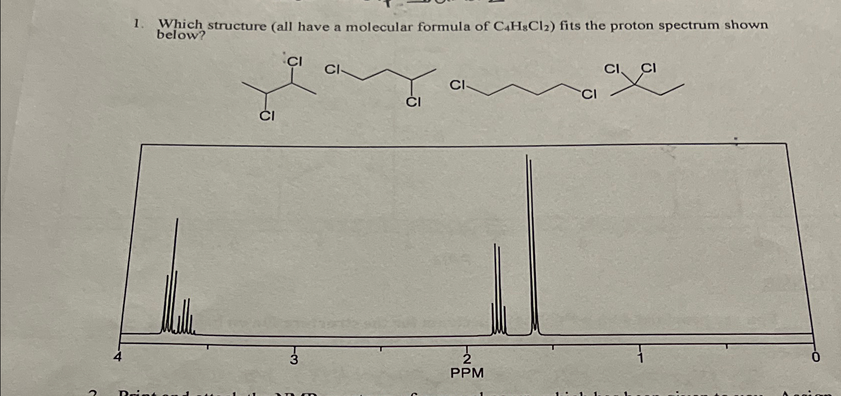 Which structure (all have a molecular formula of | Chegg.com