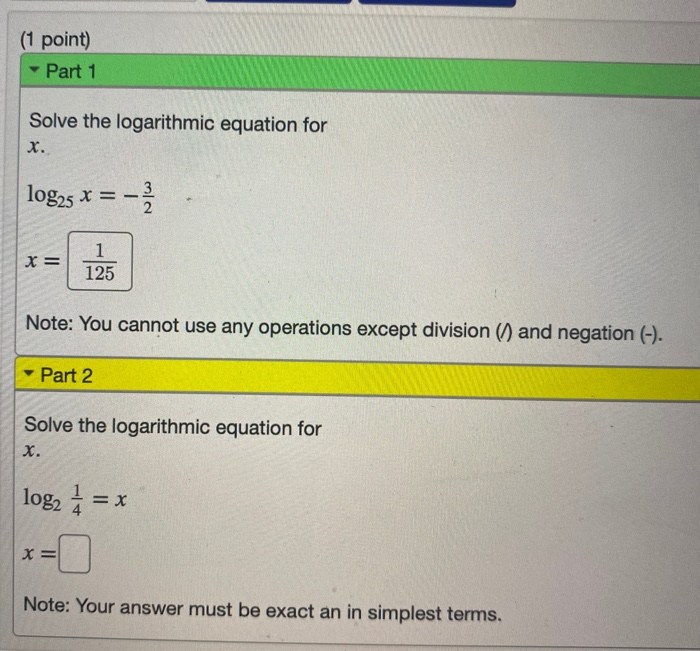 Solved (1 point) Rewrite the expression below as a single | Chegg.com