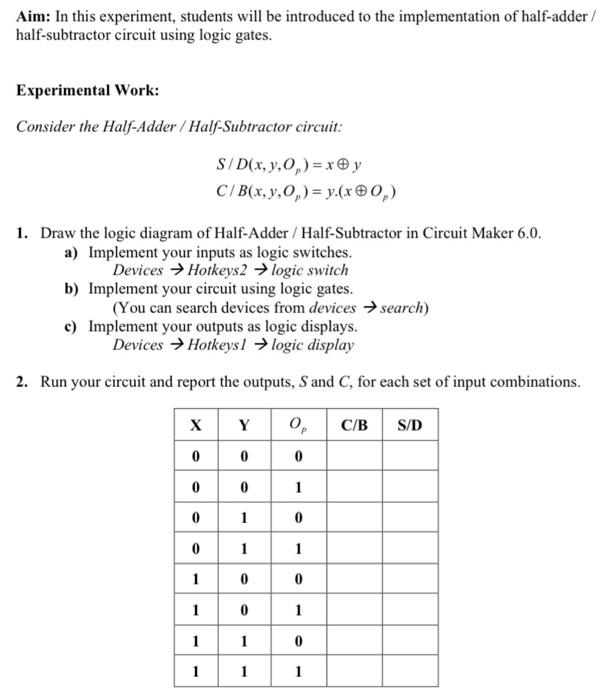 Aim: In this experiment, students will be introduced | Chegg.com
