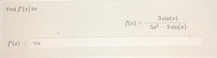 Solved Let f(x)=4cos(sin(x7)) f′(x)=Compute the derivative | Chegg.com