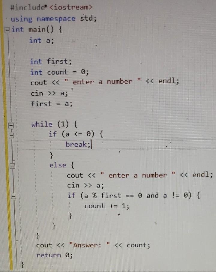 Solved Include Using Namespace Std Bint Main Int A