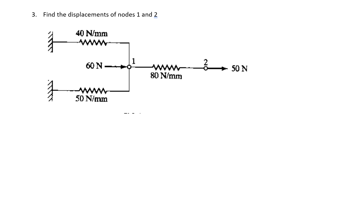 Solved Finite Element Analysis ClassProvide complete | Chegg.com