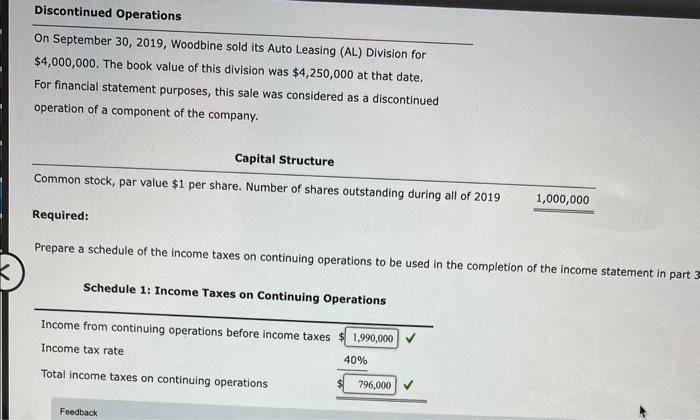 Solved Complex Income Statement The following items were | Chegg.com