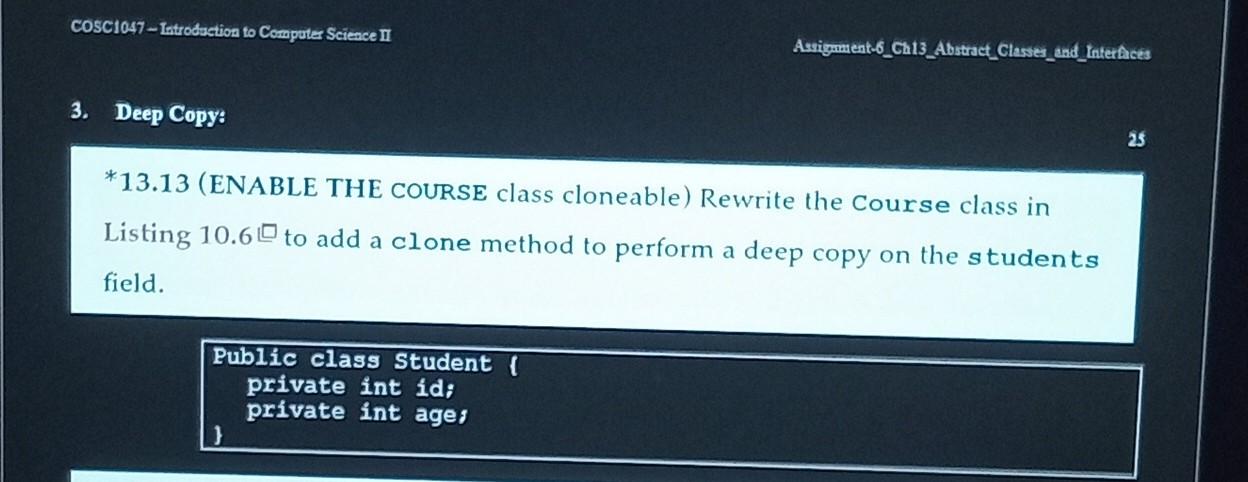 Solved Do the following activities and submit your java code | Chegg.com