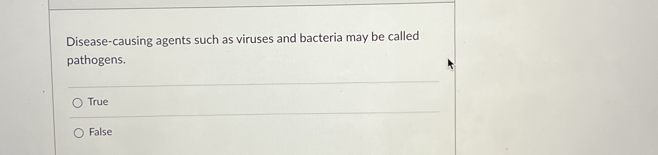 Solved Disease-causing agents such as viruses and bacteria | Chegg.com