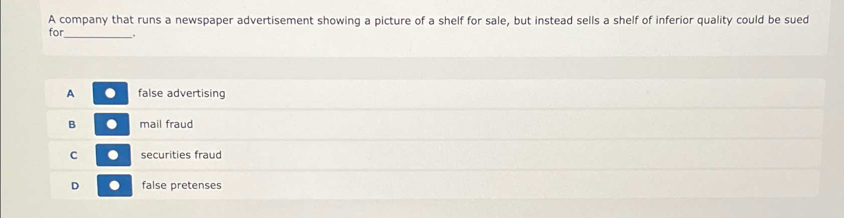 Solved A company that runs a newspaper advertisement showing | Chegg.com