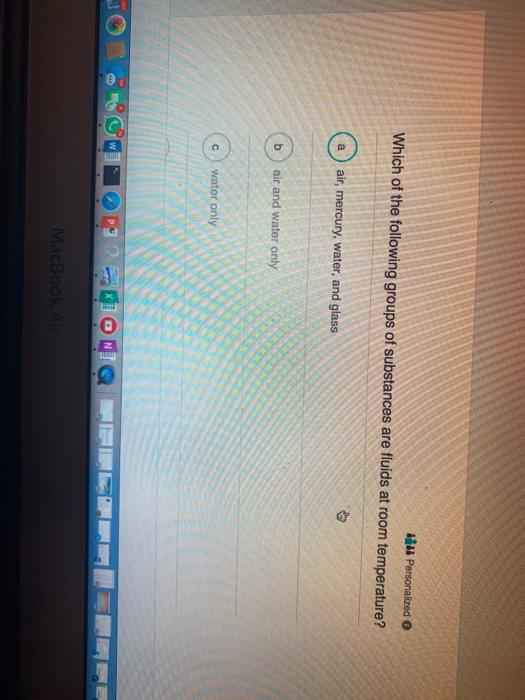 Solved i Personalized Which of the following groups of | Chegg.com