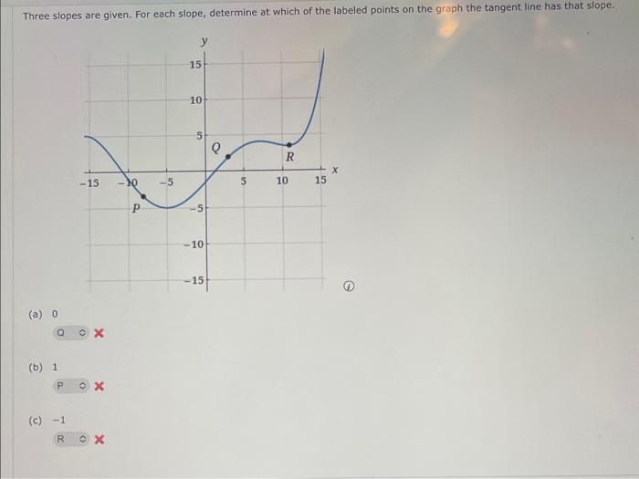 [solved] Three Slopes Are Given For Each Slope Determine
