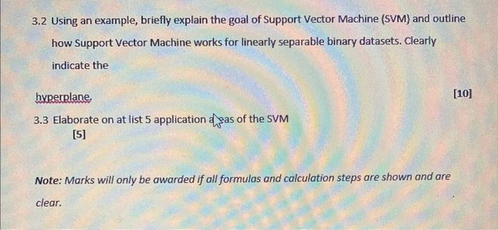 Solved 3.2 Using an example, briefly explain the goal of | Chegg.com