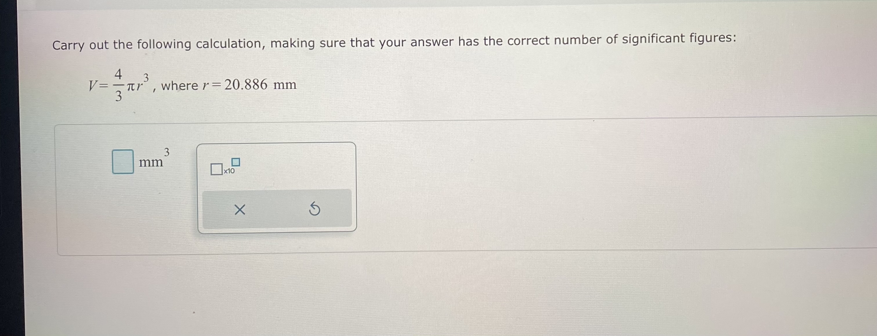 Solved Carry out the following calculation, making sure that | Chegg.com