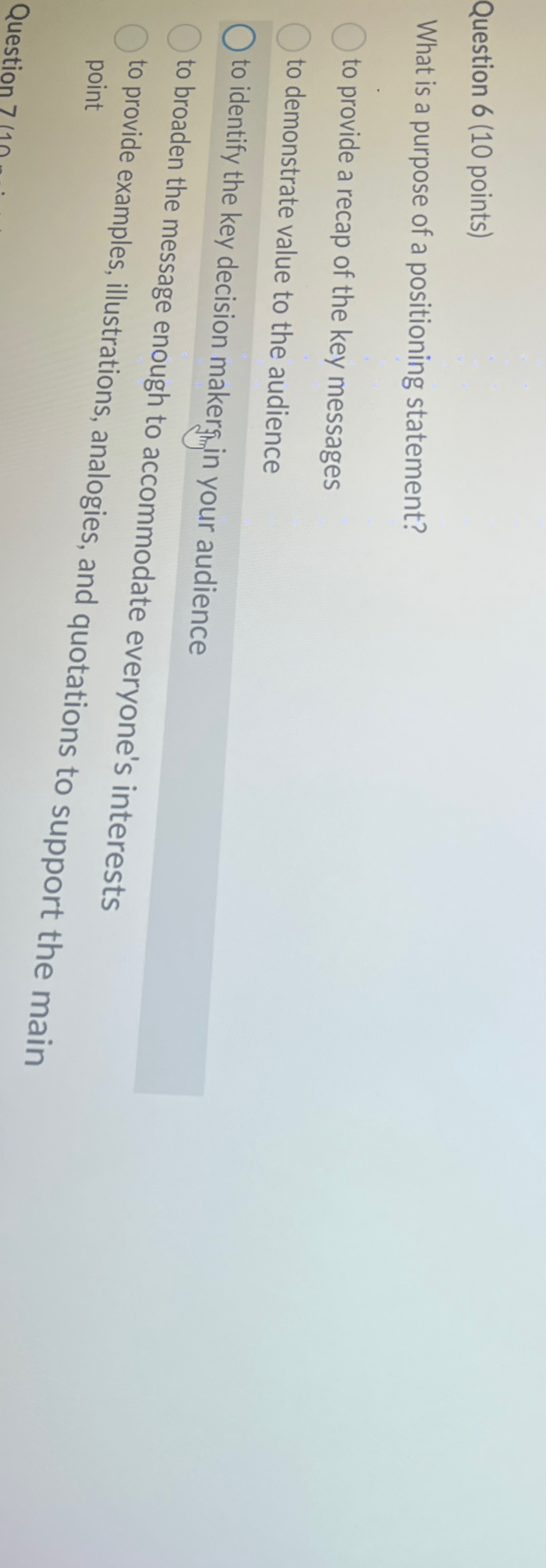 Solved Question 6 (10 points)What is a purpose of a | Chegg.com Solved Question 6 (10 points)What is a purpose of a | Chegg.com