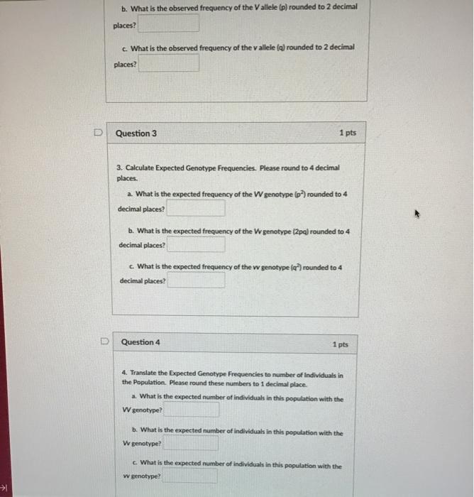 Solved The gene named Vienna White (the V gene) in rabbits' | Chegg.com