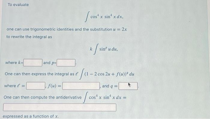 Solved Find the indefinite integral. (e* - x) dx To | Chegg.com