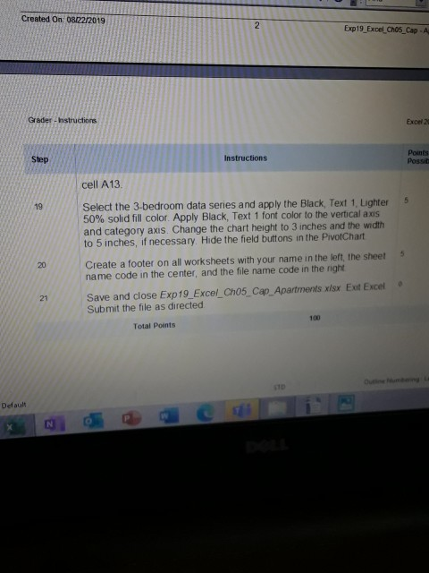 Solved Steps to Perform: Step 1 0 2 Instructions Points | Chegg.com