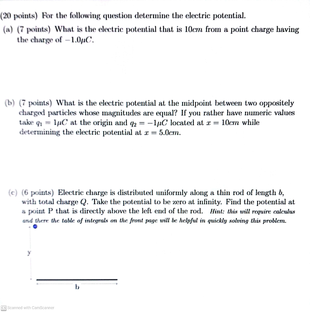 Solved (20 ﻿points) ﻿For the following question determine | Chegg.com