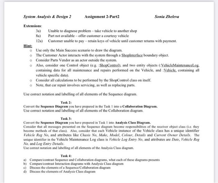 Solved Assignment Brief: Task 1: Apply the knowledge gained | Chegg.com