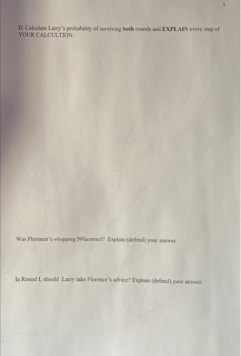 Solved Three Duelist and One Mother-in-Law Larry (L), Moe | Chegg.com