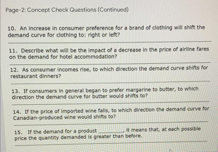 Solved Part-1. Concept Check Questions Please answer | Chegg.com