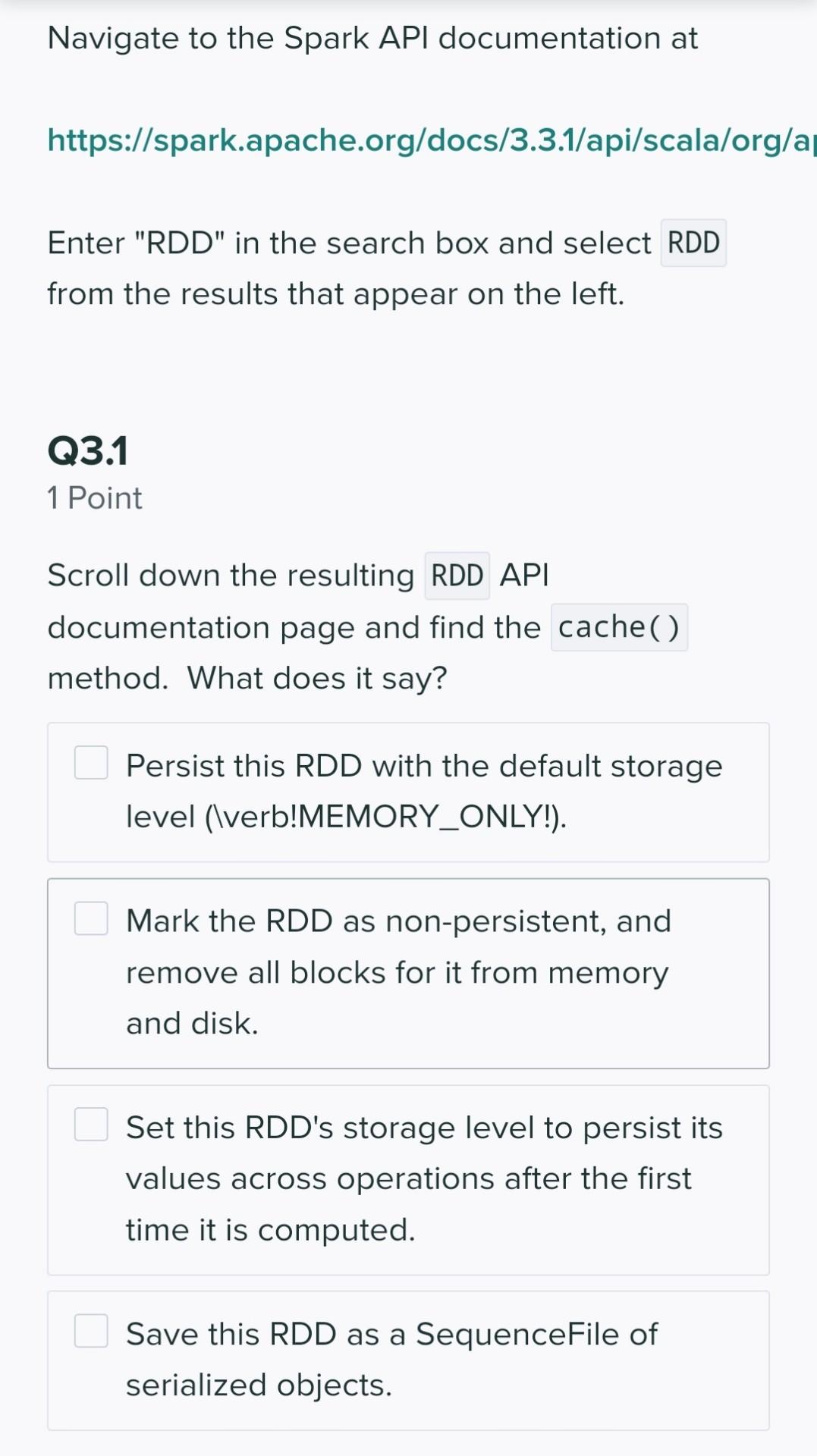 Solved Q2 Transformations and actions 5 Points Q2.1 1 Point | Chegg.com