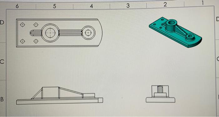 Solved The 3D part file of Stop Base is supplied through | Chegg.com