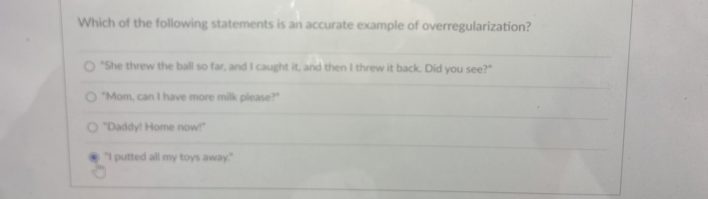 Solved Which of the following statements is an accurate | Chegg.com