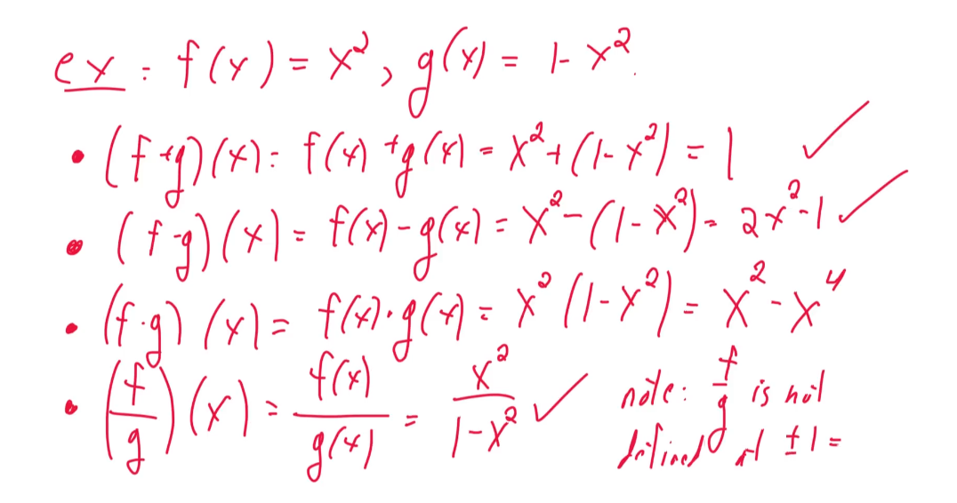 Solved combining functions Let | Chegg.com