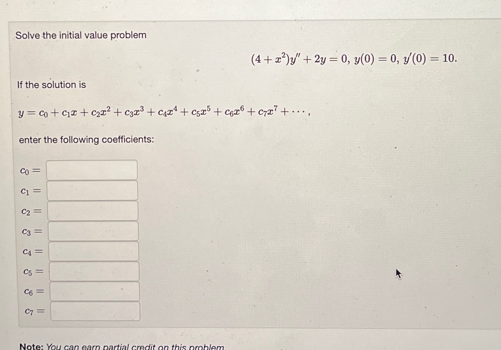 Solve the initial value | Chegg.com