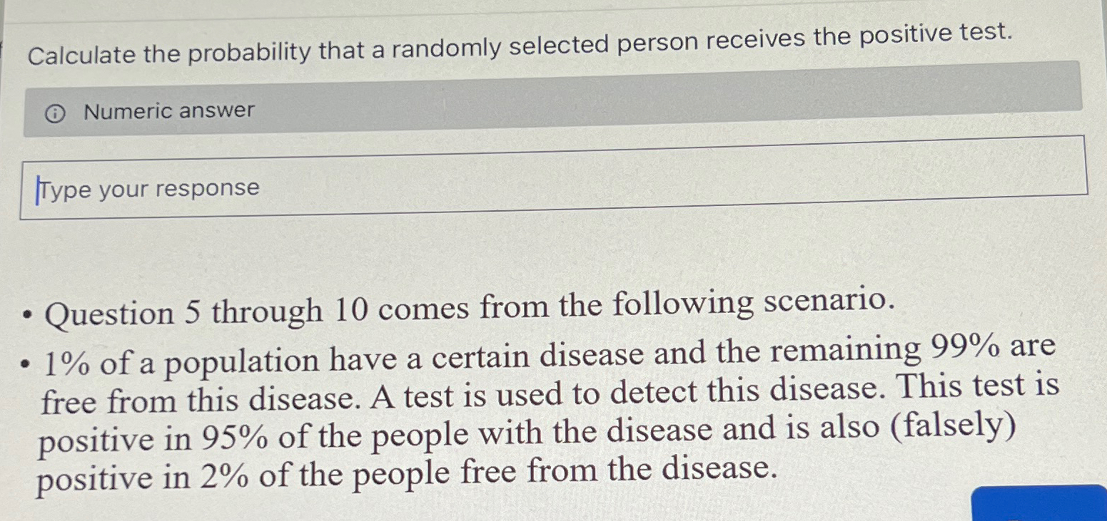 Solved Calculate the probability that a randomly selected | Chegg.com