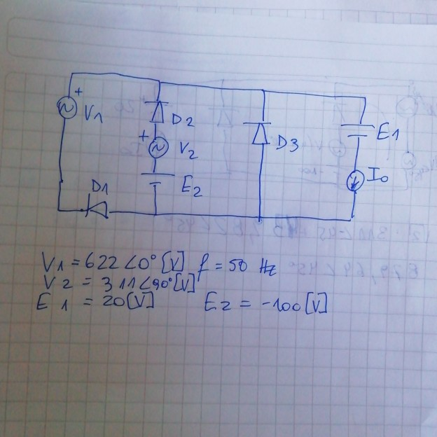 a) draw the graph of each diode b) calculate average | Chegg.com