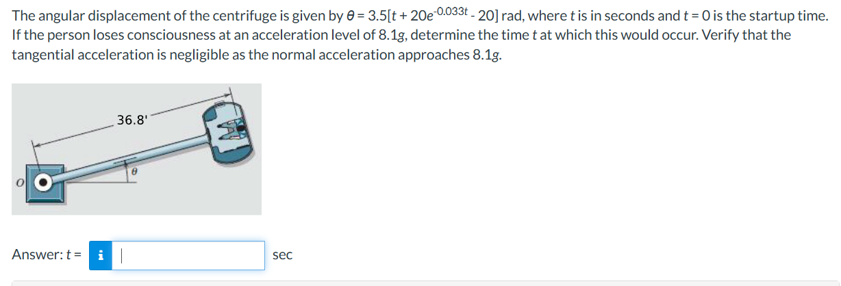 Answer this asap The angular displacement of ﻿the | Chegg.com