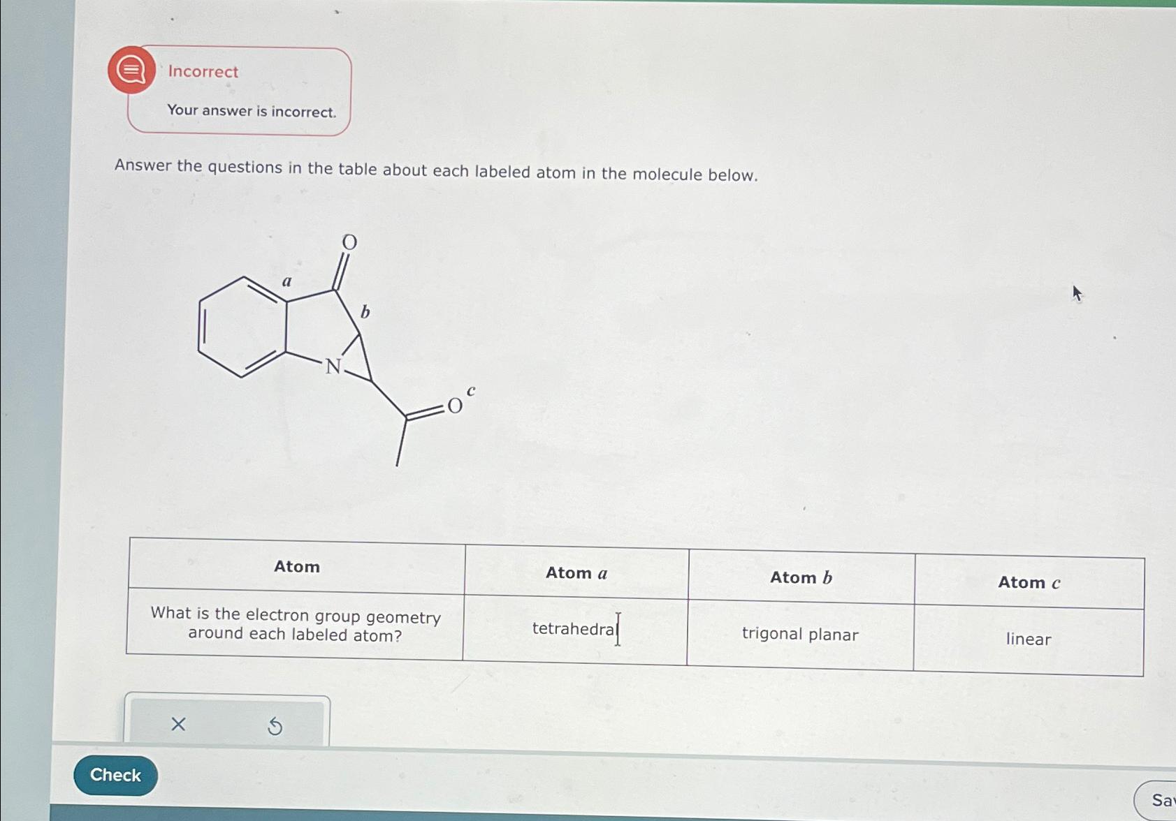 Solved IncorrectYour answer is incorrect.Answer the | Chegg.com
