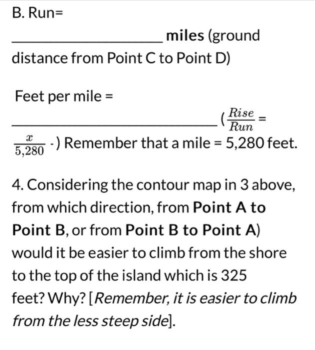 Solved The following topo map shows a section of the City of | Chegg.com
