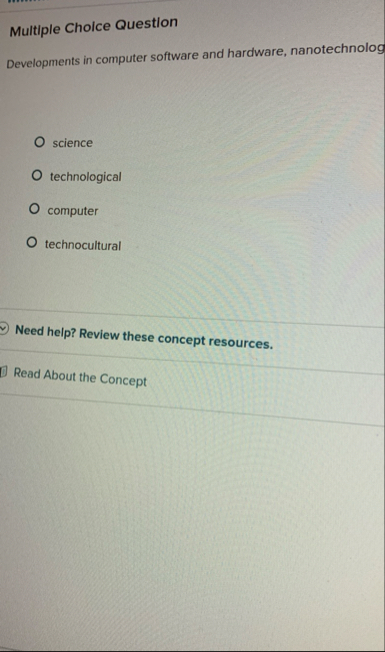 Solved Multiple Choice QuestionDevelopments in computer | Chegg.com