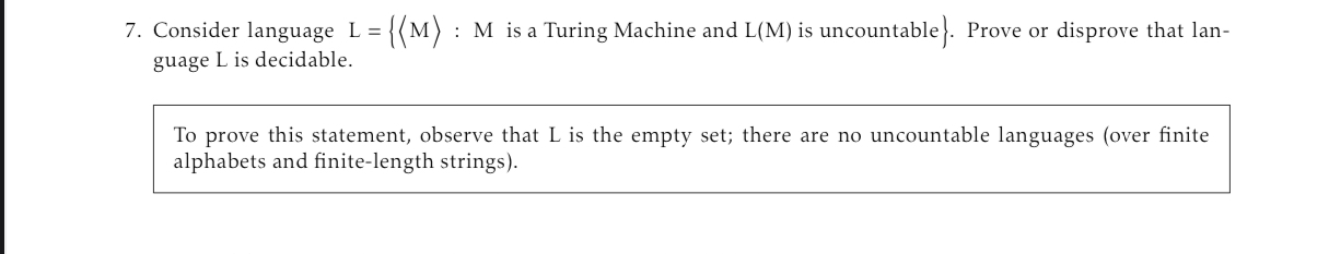 Solved Consider language is a Turing Machine and L(M) ﻿is | Chegg.com