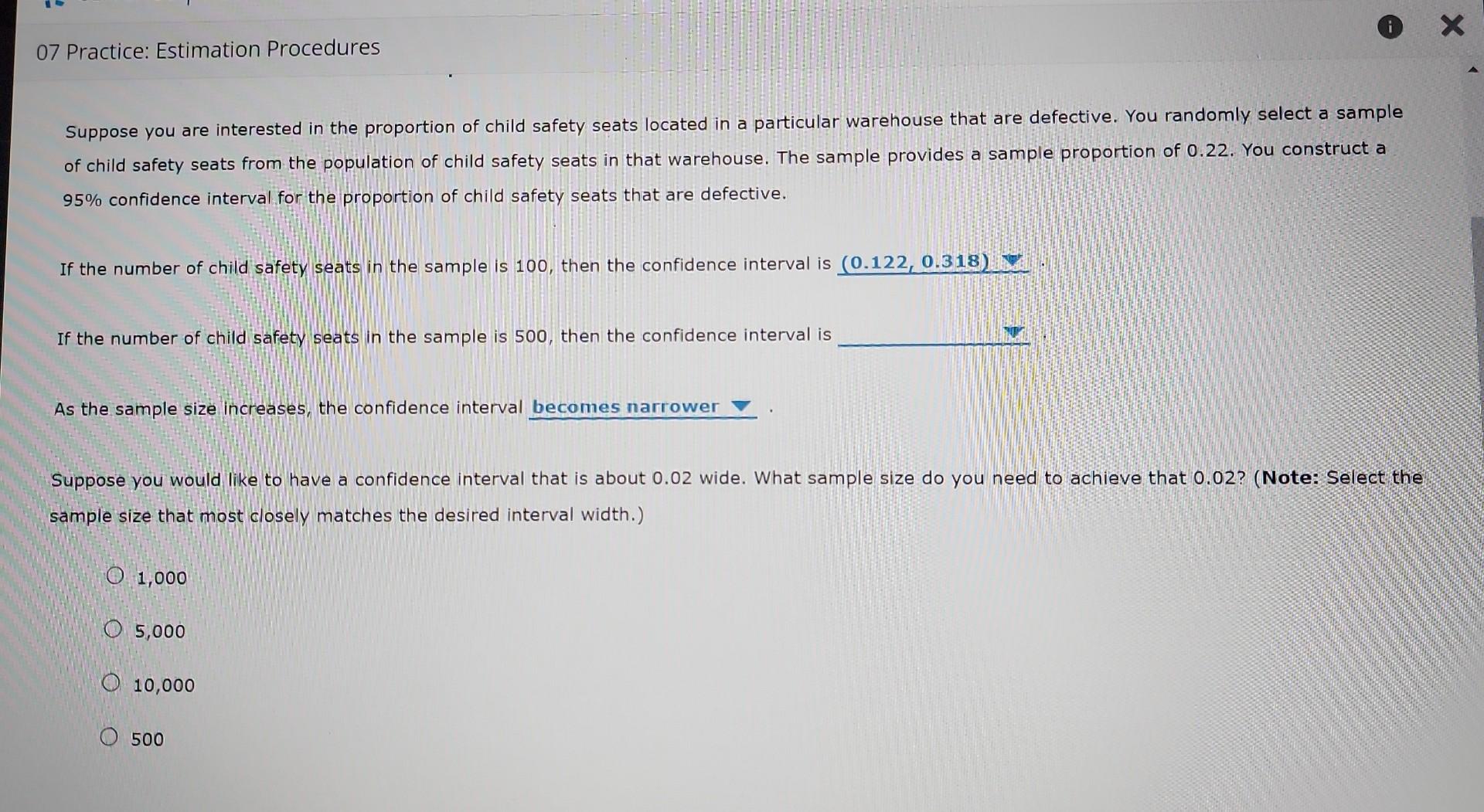 Solved Suppose you are interested in the proportion of child | Chegg.com