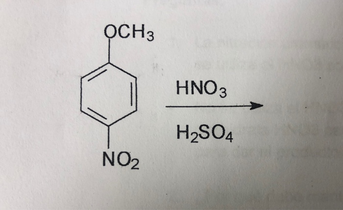 Solved If nitration of para-nitroanisole is carried out, | Chegg.com