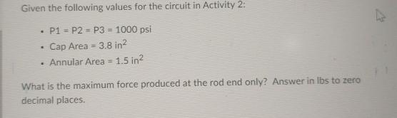 Solved Given the following values for the circuit in | Chegg.com