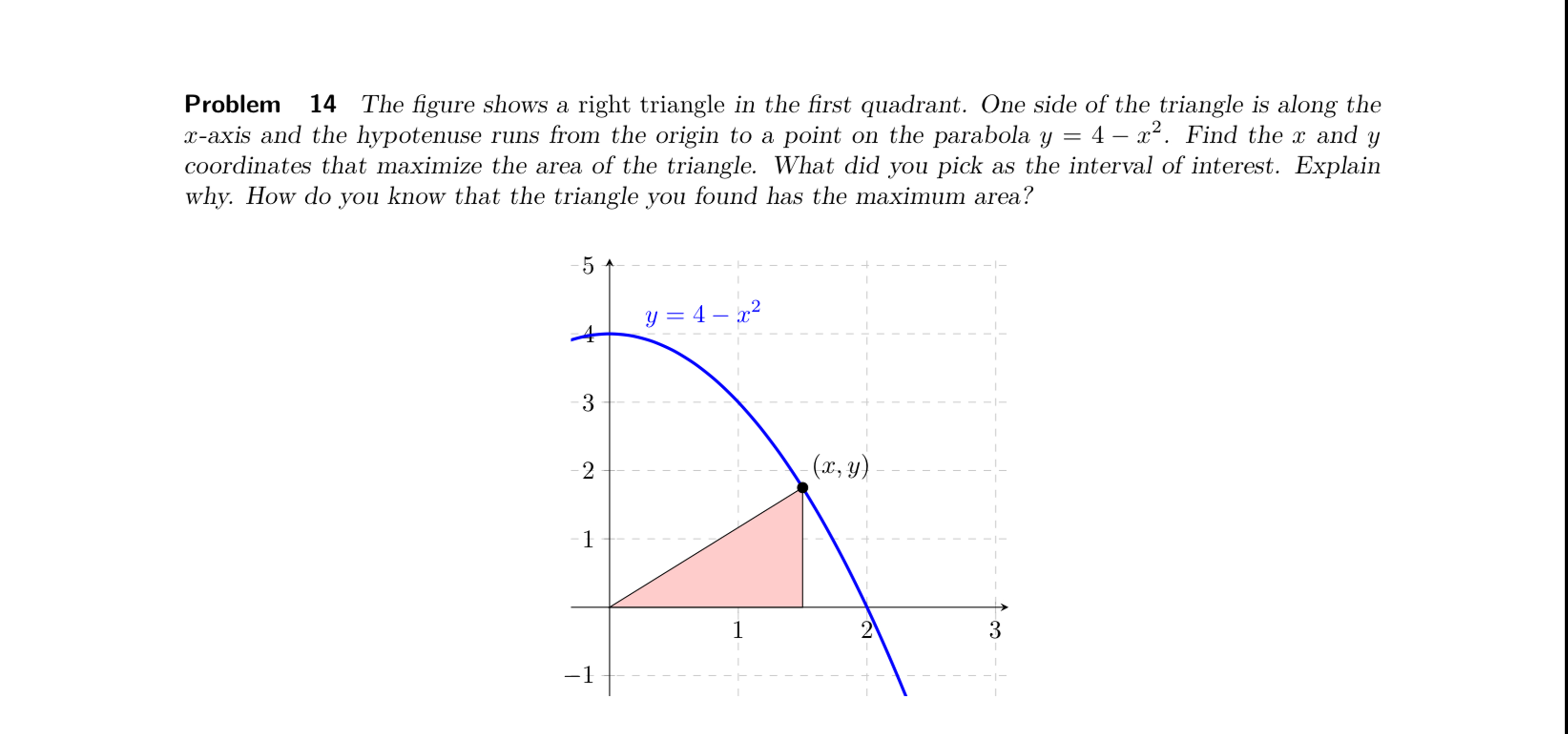 Solved Problem 14 ï The Figure Shows A Right Triangle In The Chegg