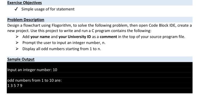 Solved Problem Description Design a flowchart using | Chegg.com