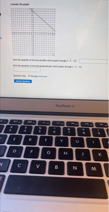 Solved Consider Line 1 with the equation: y=−32x−2 Give the | Chegg.com