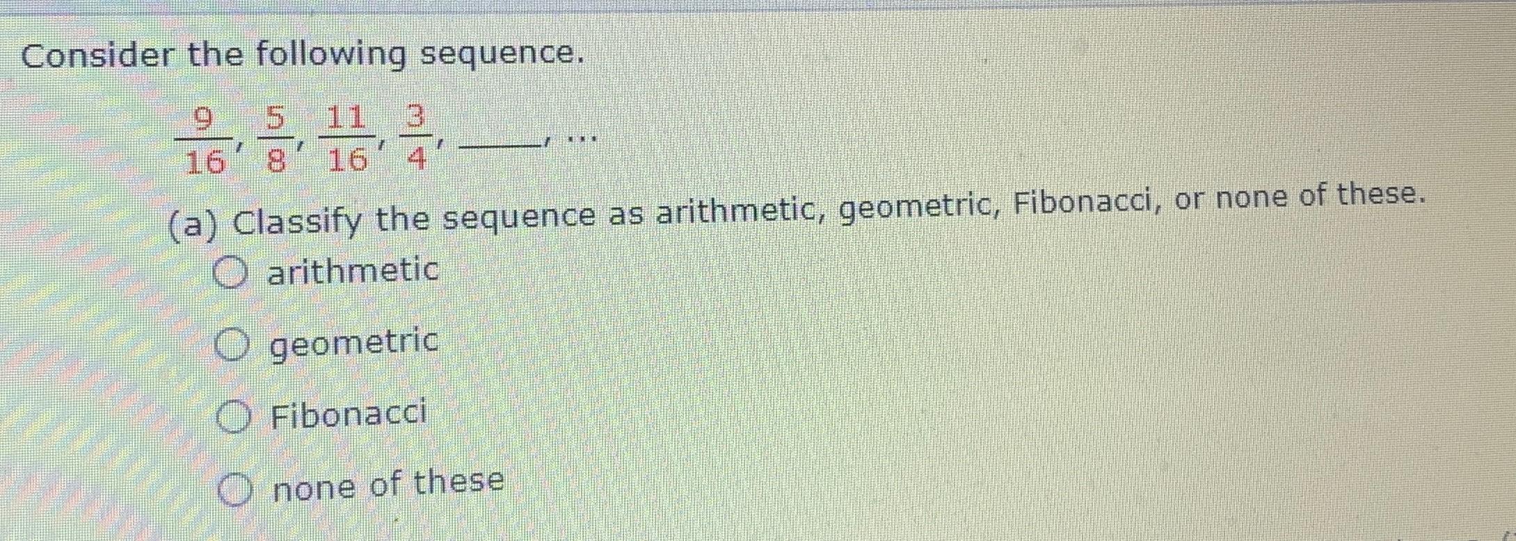 Solved Consider the following | Chegg.com